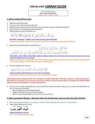 Umraguide | PDF | Islam | Religion & Spirituality