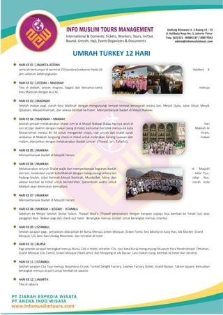 Umrah plus-turki-12-hari-bursa (1) | PDF