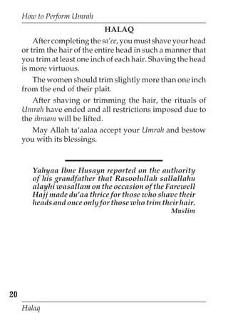 Umrah1 | PDF