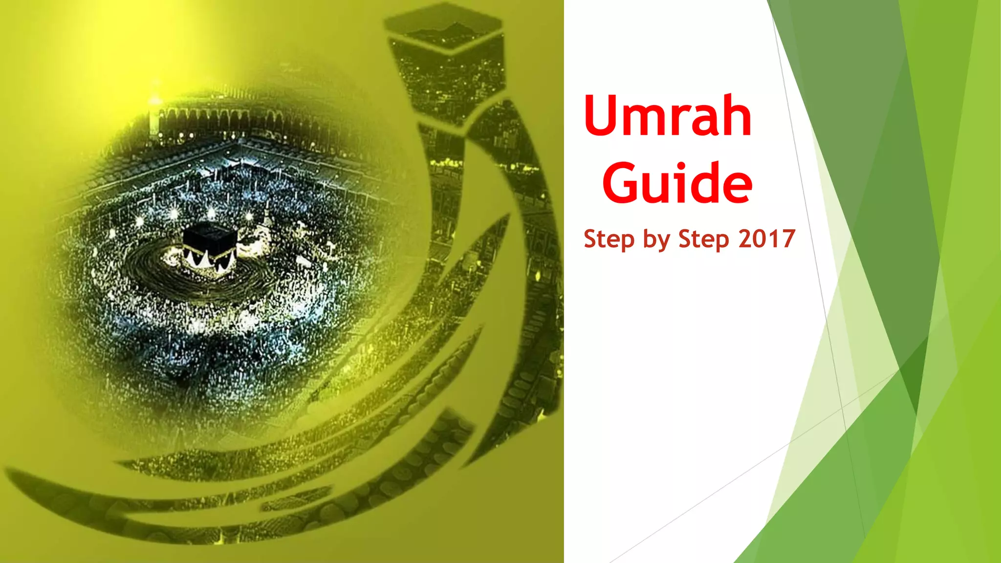Umrah Step By Step | PPTX