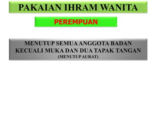 Slide Pelaksanaan Ibadah Umrah Ikut Tertib | PPTX