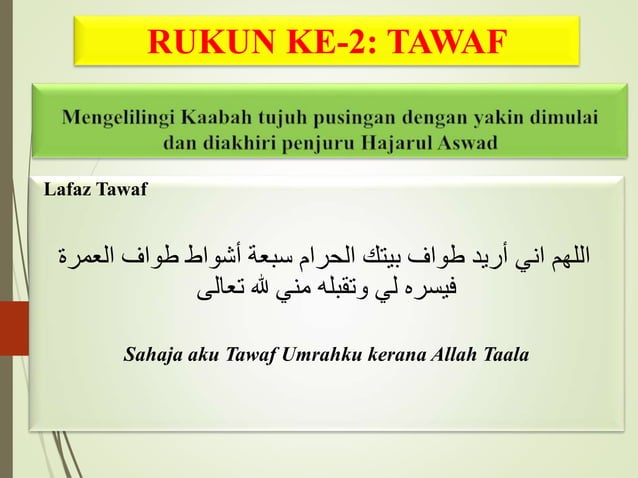 Slide Pelaksanaan Ibadah Umrah Ikut Tertib | PPTX
