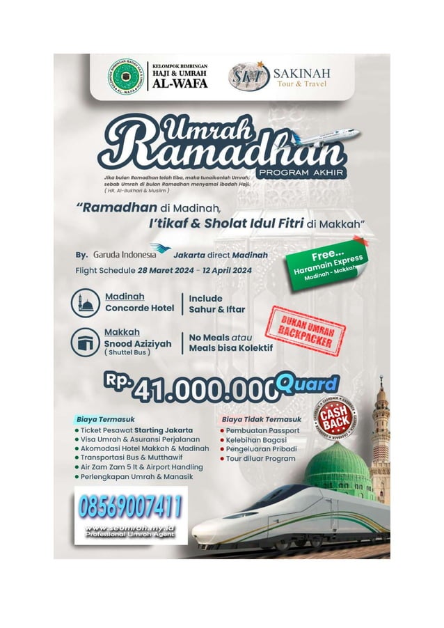 Umroh Ramadhan 2024 Sesuai Sunnah | PDF