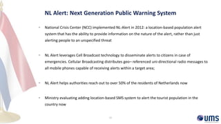 EENA 2018 - Public warning / reverse 112 | PPT