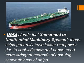 Ums class vessel | PPTX