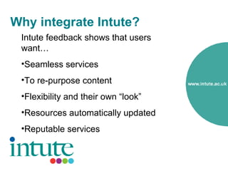 Umslg 07 Jw Intute | PPT