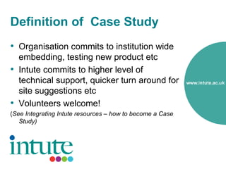 Umslg 07 Jw Intute | PPT