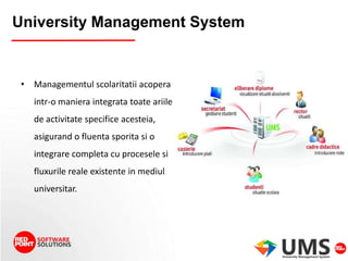 UMS - Red Point | PPT
