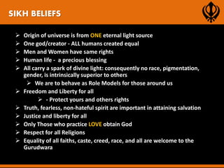 Sikhism - Religion & Buildings Types | PPTX