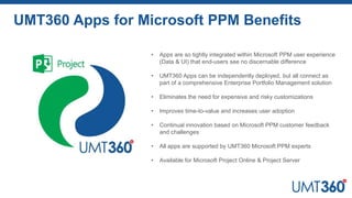 Umt360 Portfolio Manager App Webcast | PPTX