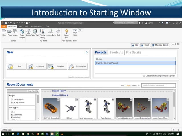 AutoDesk Inventor Professional-2018 | PPTX