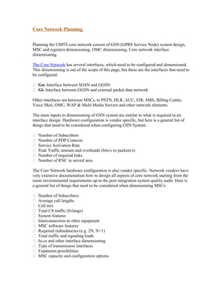 Umts | DOC | Computer Networking | Computing