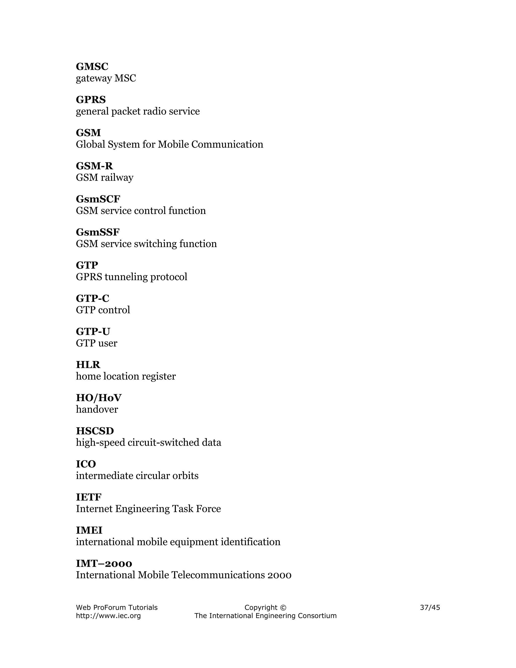 Umts protocols | PDF