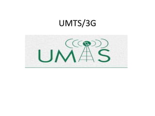 Universal Mobile Telecommunication System (UMTS)- Evolution from 2G to ...