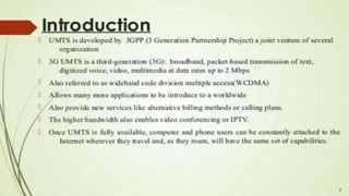 Umts | PPT