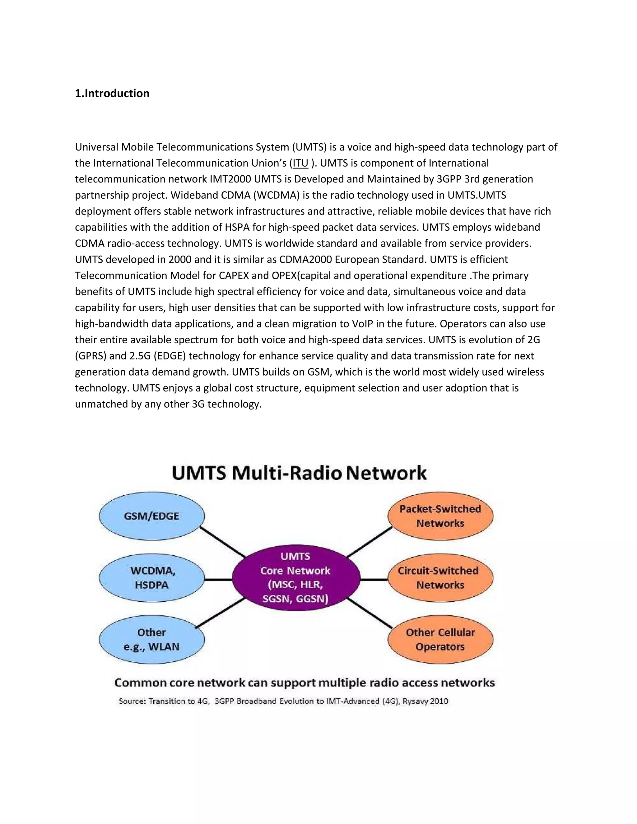UMTS Network | PDF