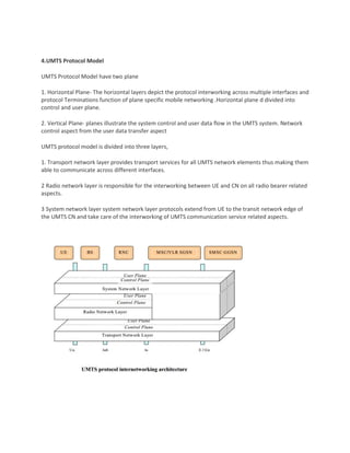 UMTS Network | PDF