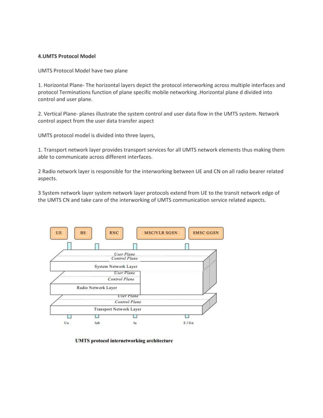 UMTS Network | PDF