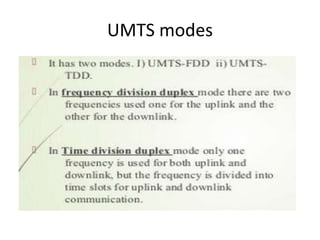 UMTS | PPT
