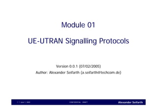 Umts network protocols and complete call flows | PPT