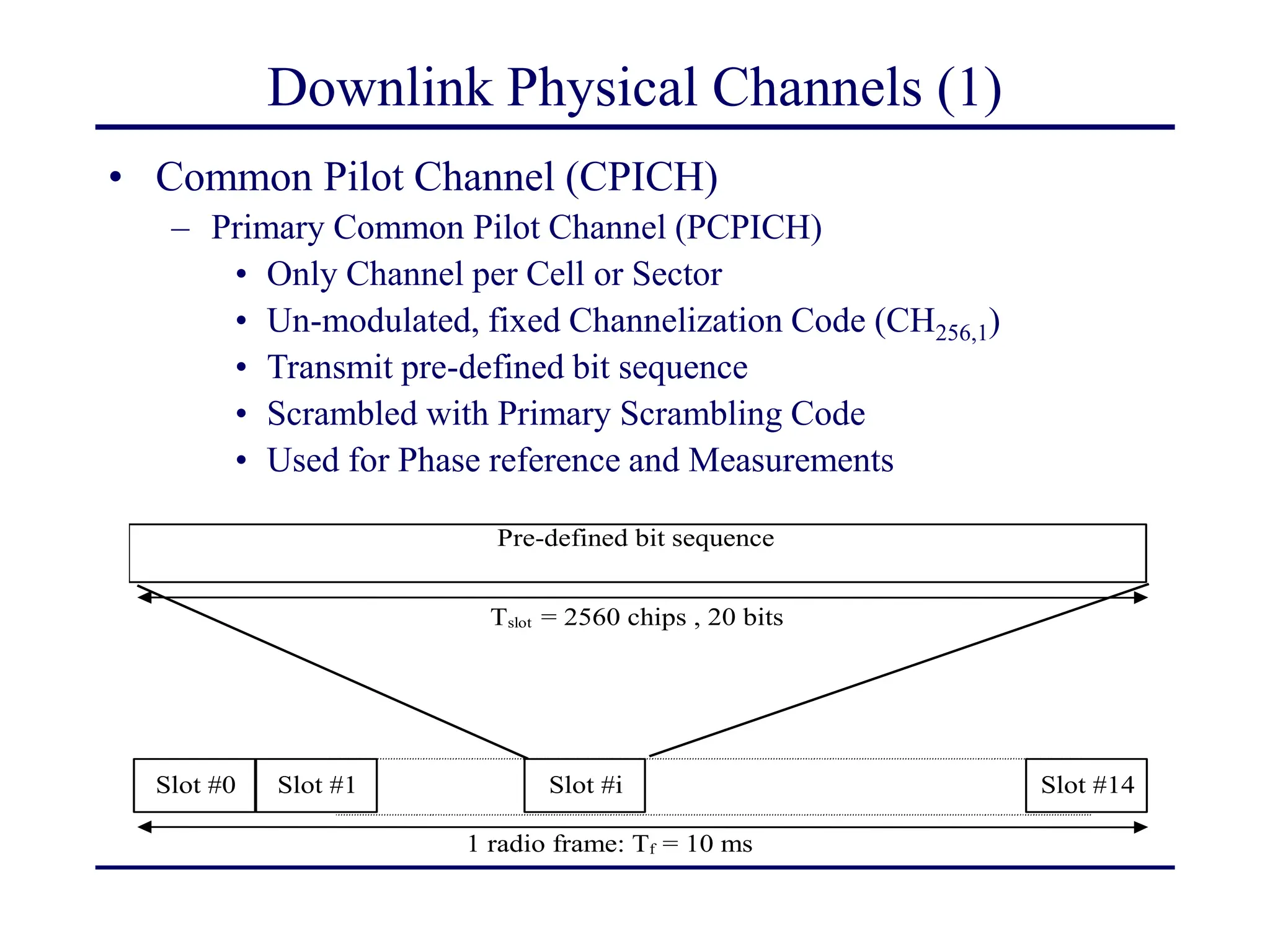 UMTS Channel Overview - Transport/logical | PPT
