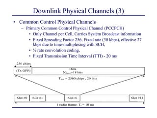 UMTS Channel Overview - Transport/logical | PPT