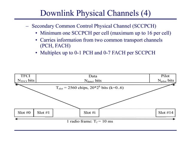 UMTS Channel Overview - Transport/logical | PPT