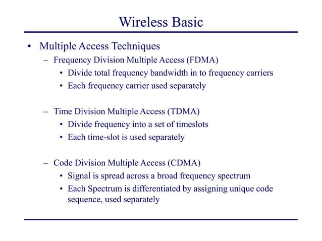UMTS Channel Overview - Transport/logical | PPT