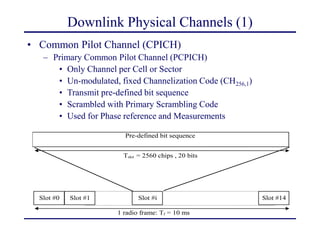 UMTS Channel Overview - Transport/logical | PPT
