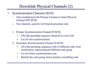 UMTS Channel Overview - Transport/logical | PPT