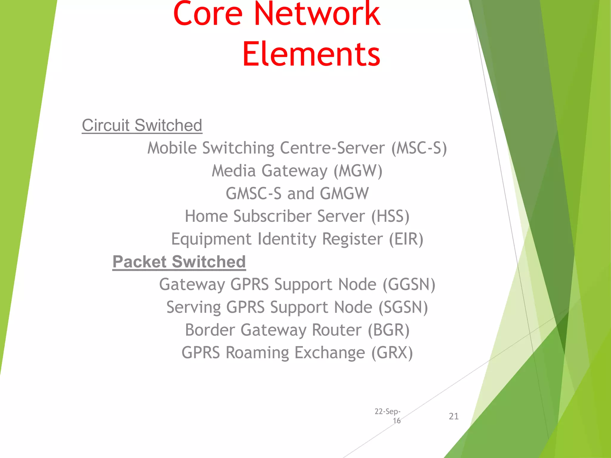 UMTS core network and its evolution | PDF