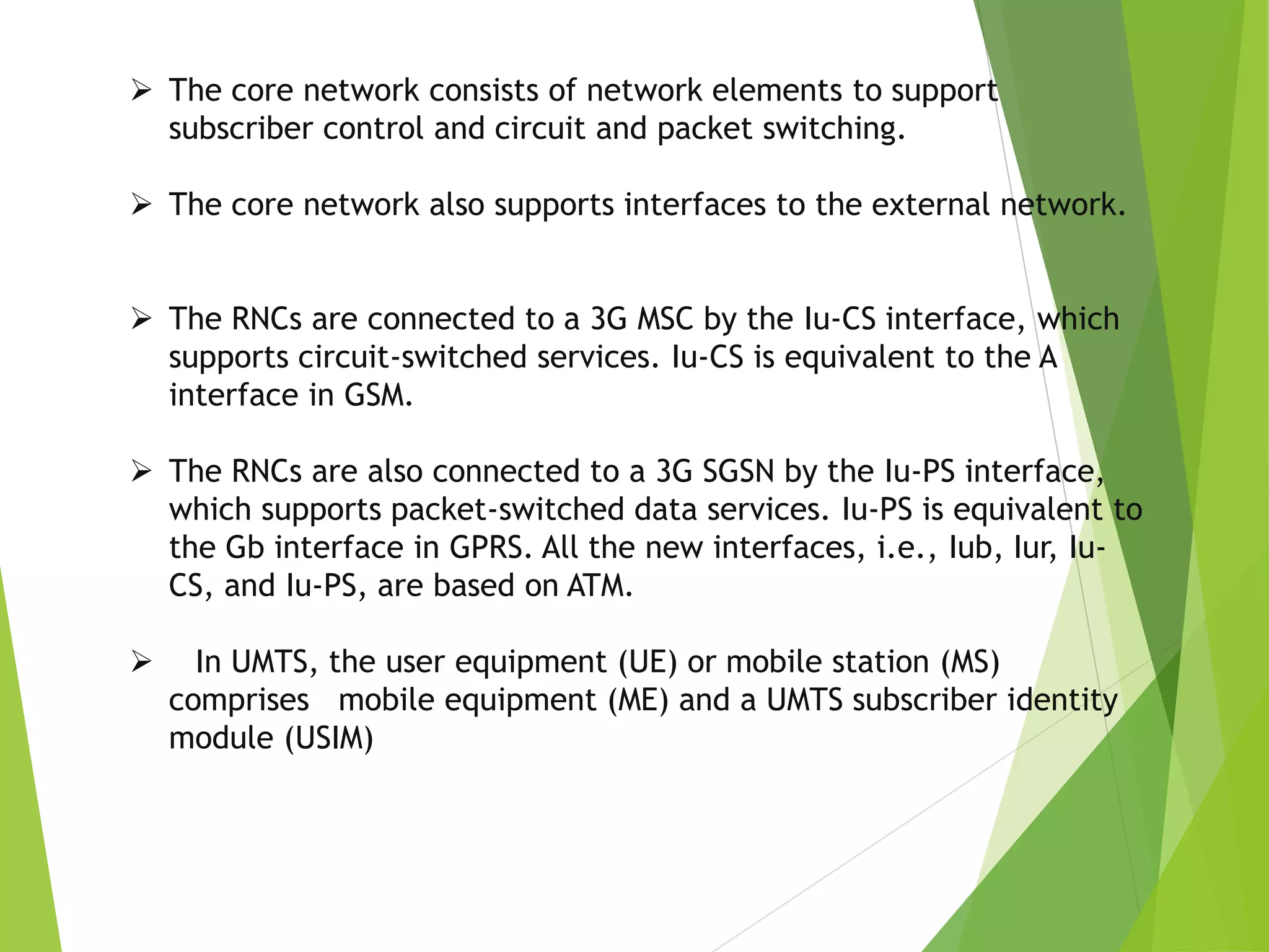 UMTS core network and its evolution | PDF