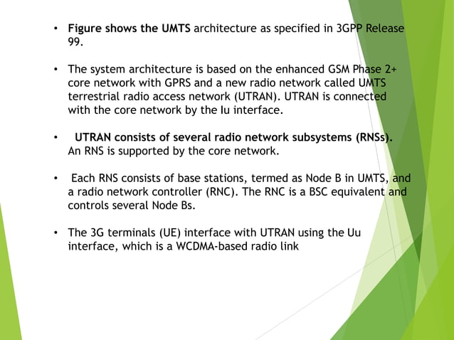 Umts Core Network And Its Evolution Ppt