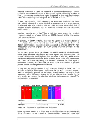 Umts fundamentals | PDF
