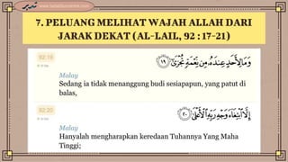 Fadhilat dan Kelebihan Infaq (UMT) | PDF