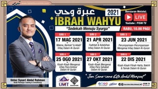 Fadhilat dan Kelebihan Infaq (UMT) | PDF