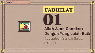 Fadhilat dan Kelebihan Infaq (UMT) | PDF