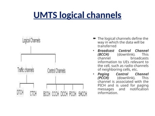 umts logical channels, it's type and description | PPT