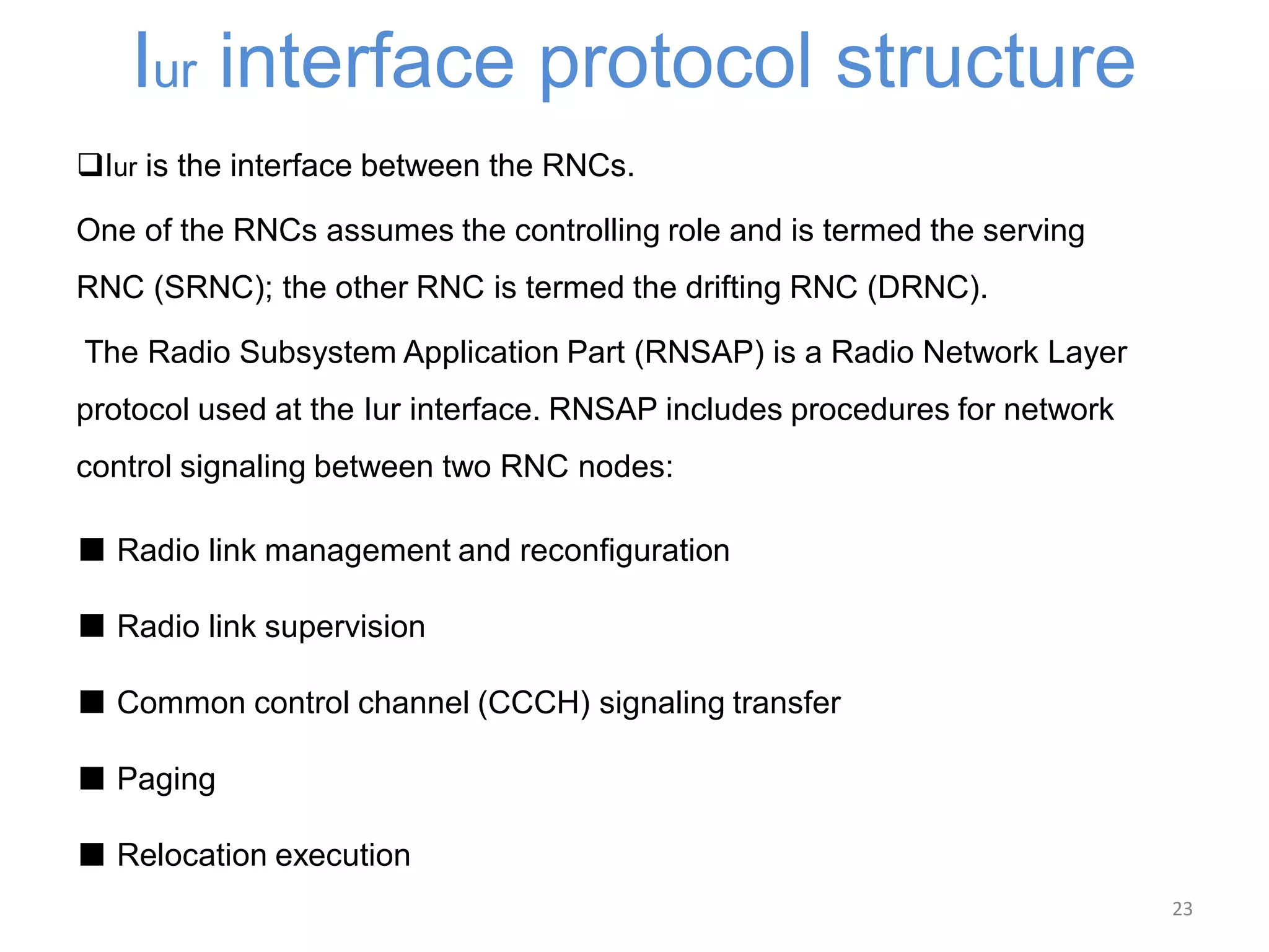 UMTS Protocols | PDF | Computer Networking | Computing