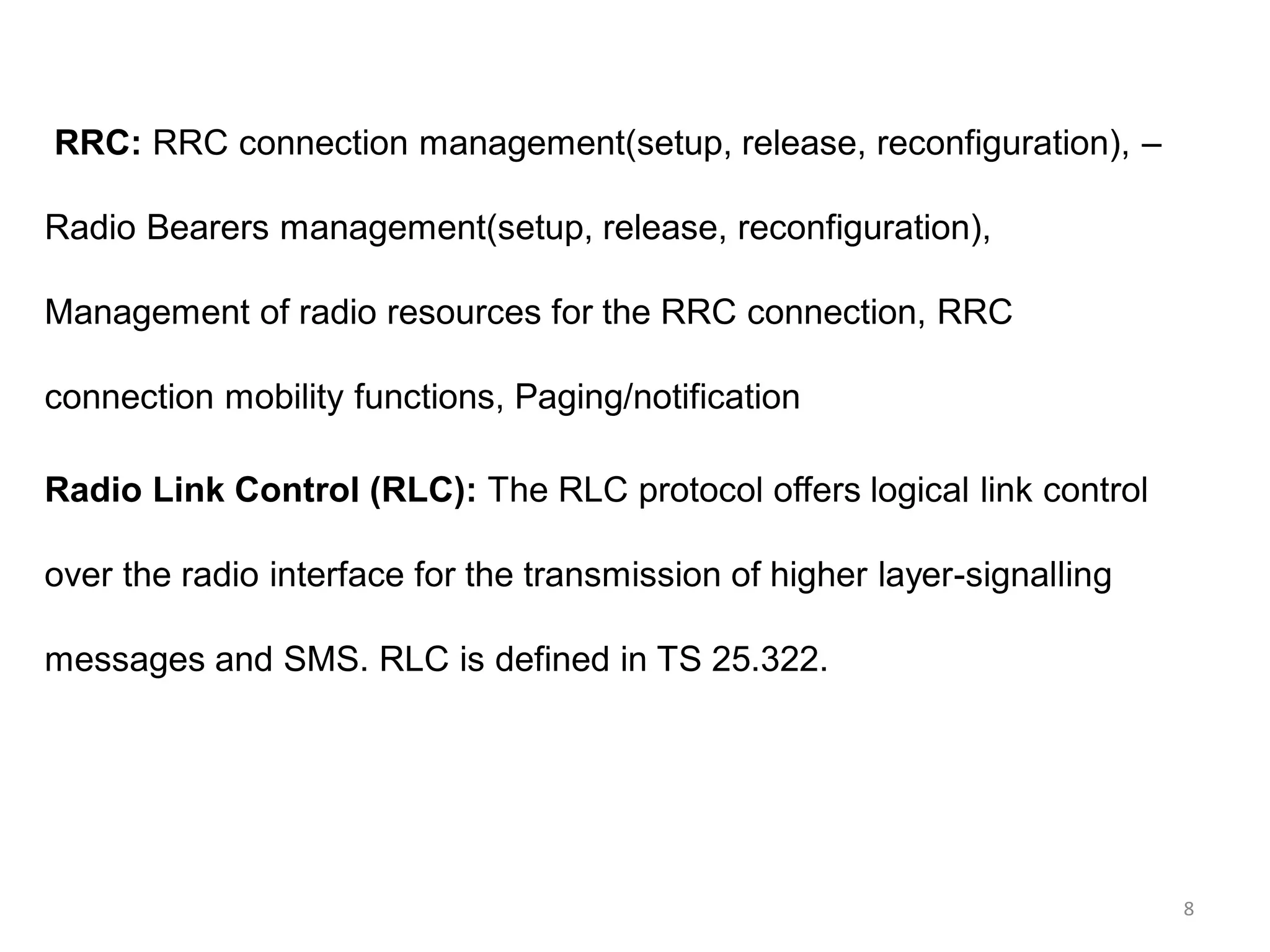 UMTS Protocols | PDF