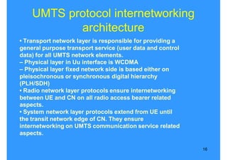 Umts r99 architecture | PDF