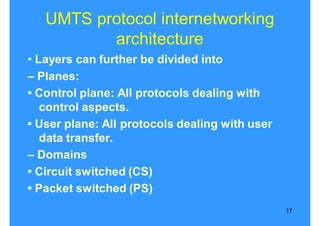 Umts r99 architecture | PDF