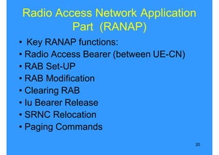 Umts r99 architecture | PDF