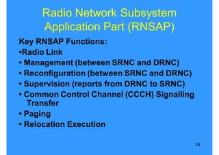 Umts r99 architecture | PDF