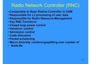 Umts r99 architecture | PDF