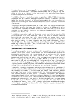 Umts Radio Interface System Planning And Optimization | PDF