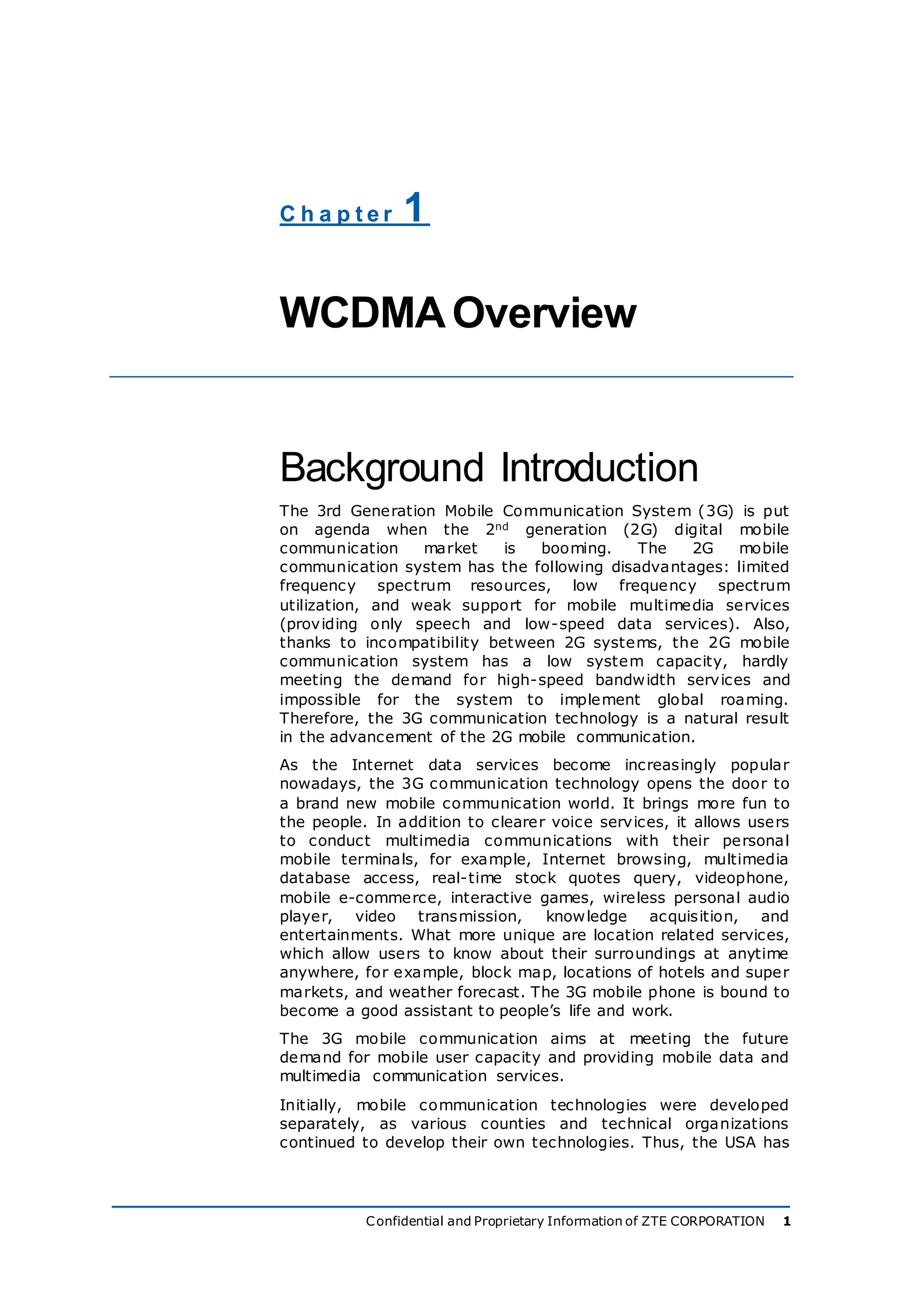 Umtsrns 101 wcdma basics | PDF