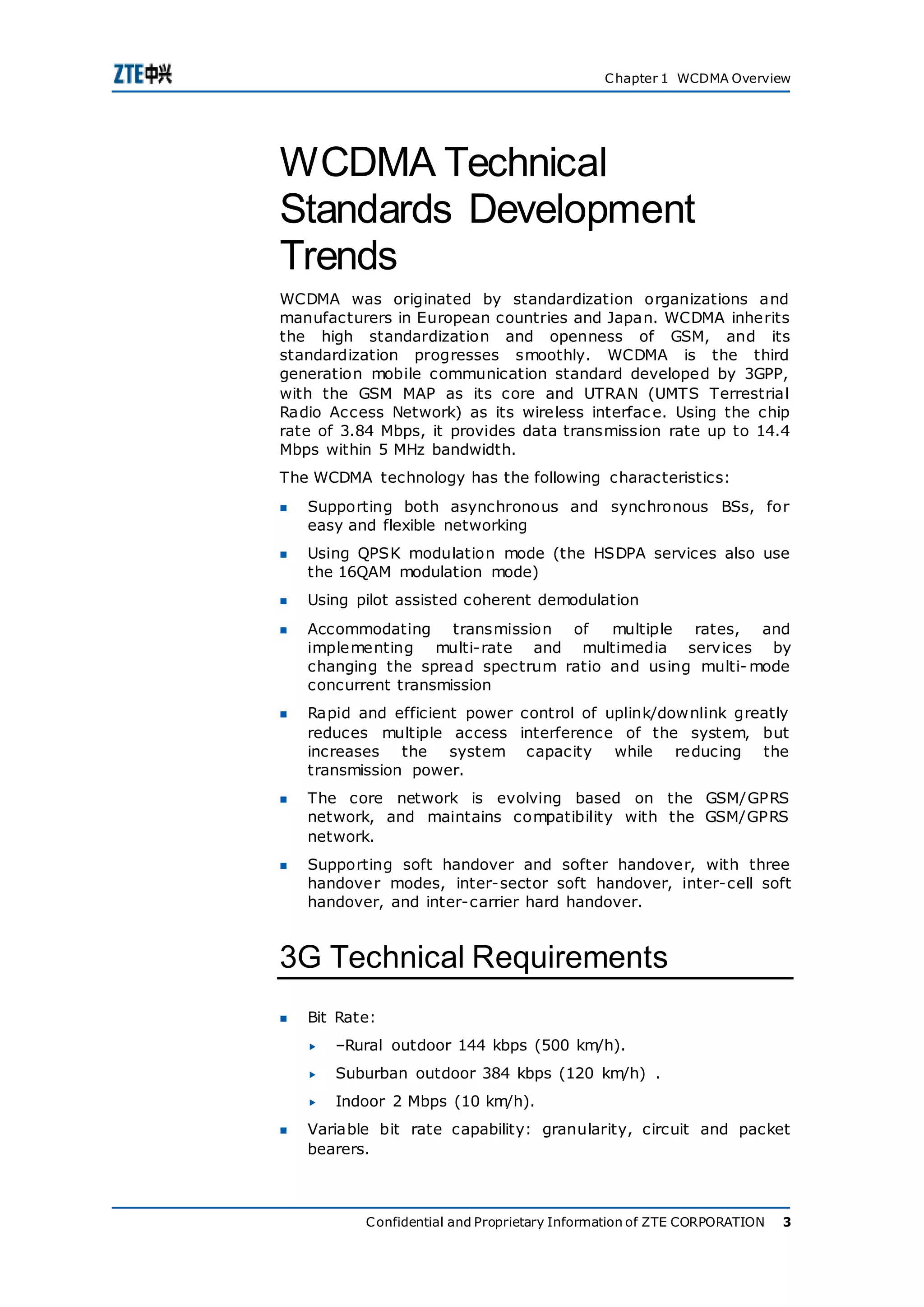 Umtsrns 101 wcdma basics | PDF