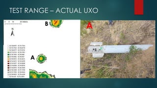 UAV-based aeromagnetic survey system | UXO detection report | PPT