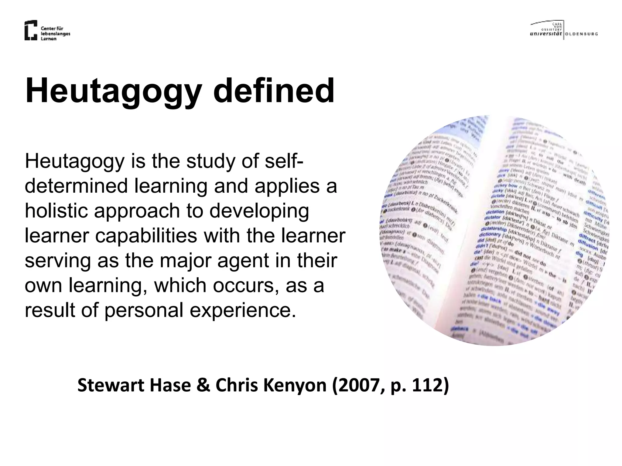 What is Heutagogy? And And how can we use it to help develop self ...